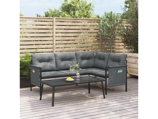 Click here for vidaXL Patio Furniture Outdoor Sofa with Cushions... prices
