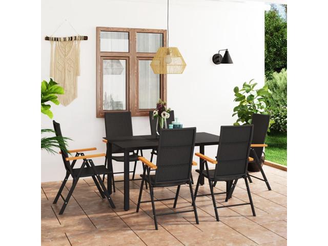 Click here for vidaXL Patio Dining Set Outdoor Dining Table and C... prices