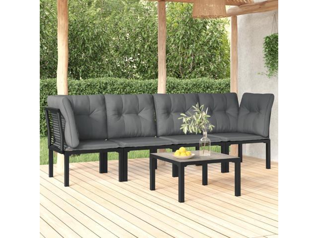 Click here for vidaXL Patio Furniture Set 5 Piece Sectional Sofa... prices