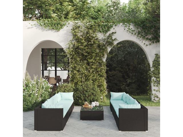 Click here for vidaXL Patio Lounge Set Outdoor Sectional Sofa Set... prices