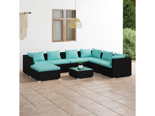 Click here for vidaXL Patio Lounge Set Outdoor Sectional Sofa Set... prices