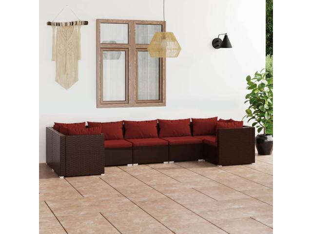 Click here for vidaXL Patio Lounge Set Outdoor Sectional Sofa Set... prices