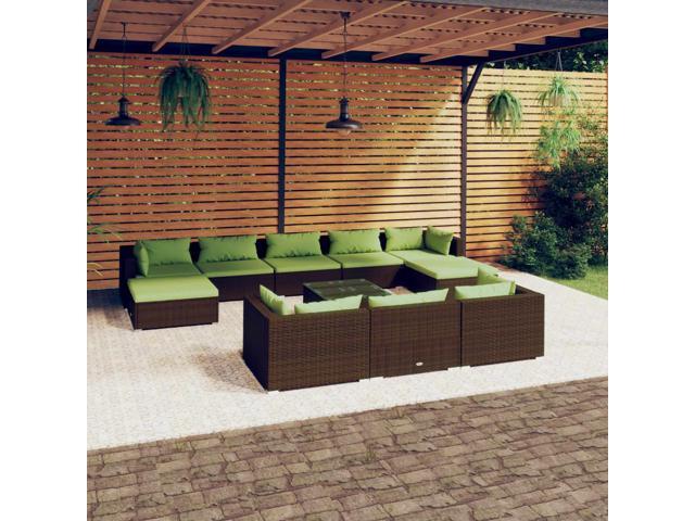 Click here for vidaXL Patio Lounge Set Outdoor Sectional Sofa Set... prices