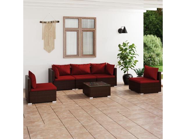 Click here for vidaXL Patio Lounge Set Outdoor Sectional Sofa Set... prices