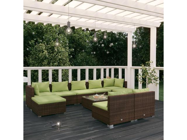 Click here for vidaXL Patio Lounge Set Outdoor Sectional Sofa Set... prices