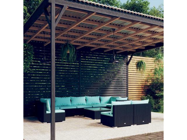 Click here for vidaXL Patio Lounge Set Outdoor Sectional Sofa Set... prices