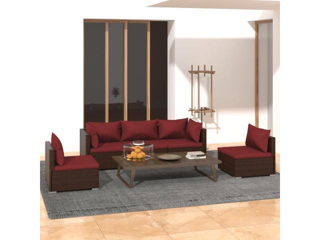 Click here for vidaXL Patio Lounge Set Outdoor Sectional Sofa Set... prices