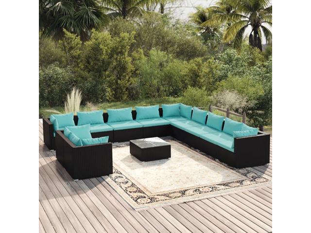 Click here for vidaXL Patio Lounge Set Outdoor Sectional Sofa Set... prices
