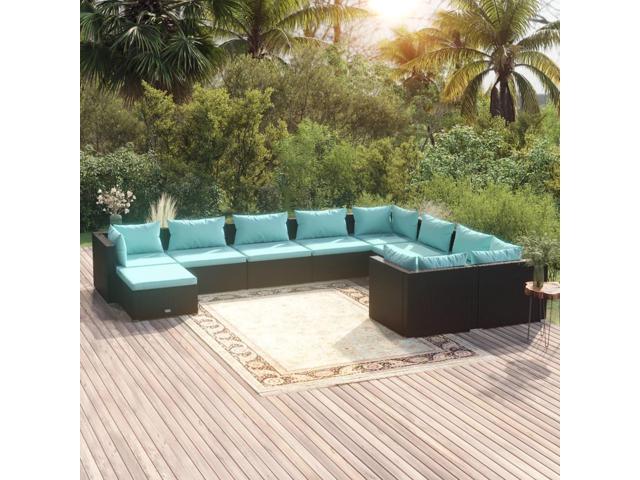 Click here for vidaXL Patio Lounge Set Outdoor Sectional Sofa Set... prices