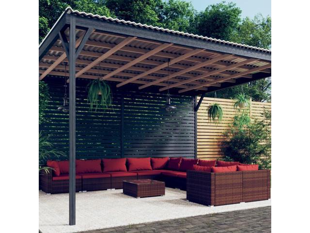 Click here for vidaXL Patio Lounge Set Outdoor Sectional Sofa Set... prices