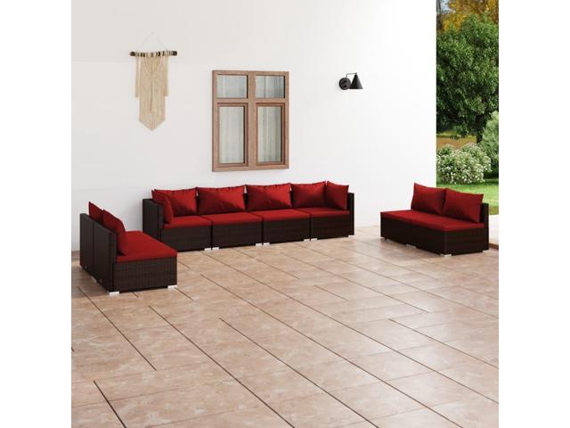 Click here for vidaXL Patio Lounge Set Outdoor Sectional Sofa Set... prices