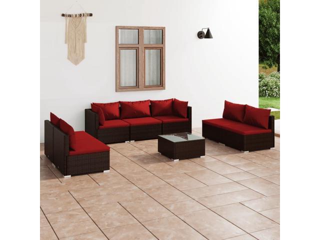 Click here for vidaXL Patio Lounge Set Outdoor Sectional Sofa Set... prices