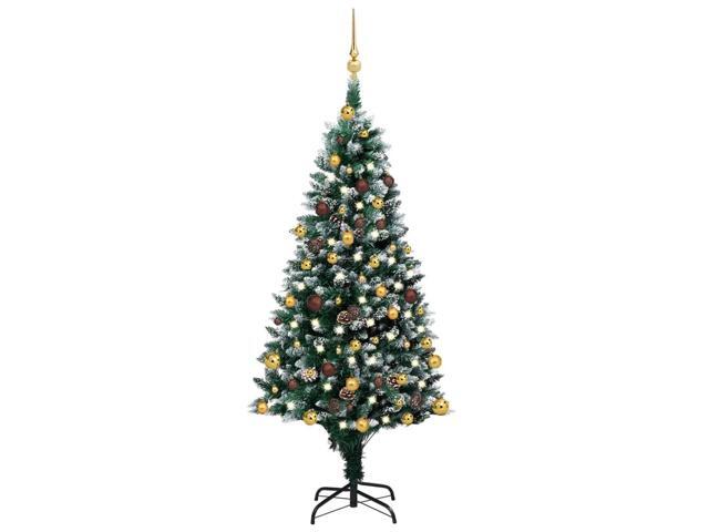 Click here for vidaXL Artificial Pre-lit Christmas Tree with Ball... prices