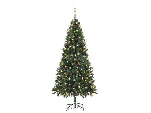 Click here for vidaXL Artificial Pre-lit Christmas Tree with Ball... prices