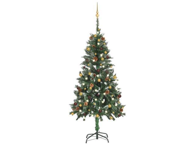 Click here for vidaXL Artificial Pre-lit Christmas Tree with Ball... prices
