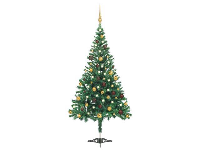 Click here for vidaXL Artificial Pre-lit Christmas Tree with Ball... prices