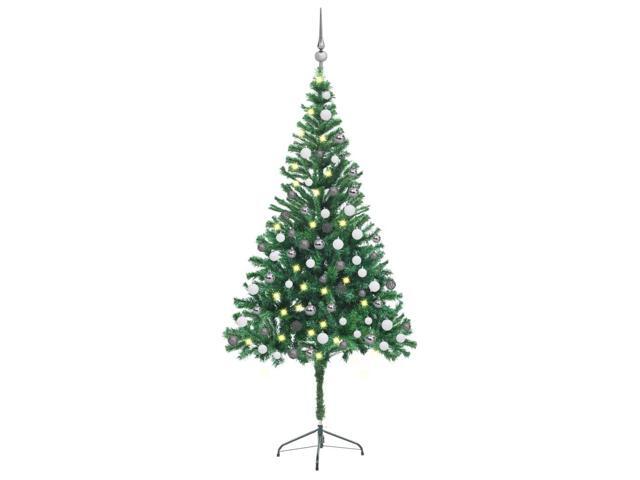 Click here for vidaXL Artificial Pre-lit Christmas Tree with Ball... prices