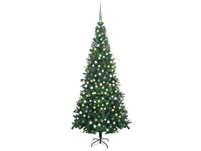 Click here for vidaXL Artificial Pre-lit Christmas Tree with Ball... prices