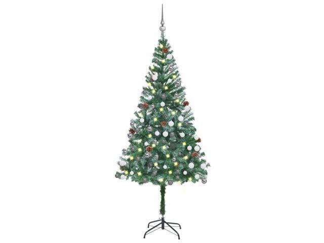 Click here for vidaXL Artificial Pre-lit Christmas Tree with Ball... prices
