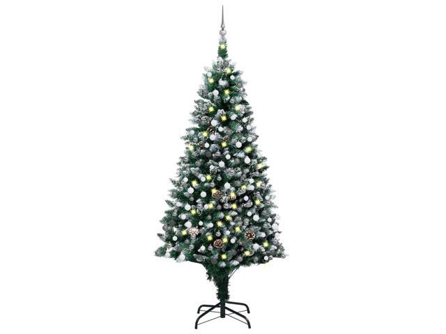 Click here for vidaXL Artificial Pre-lit Christmas Tree with Ball... prices