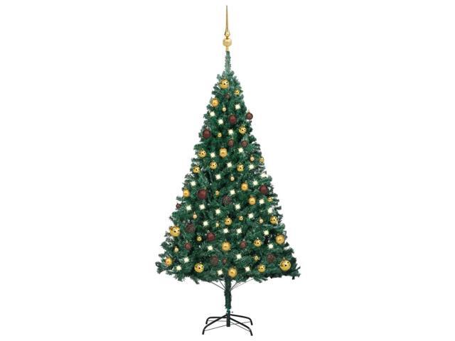 Click here for vidaXL Artificial Pre-lit Christmas Tree with Ball... prices