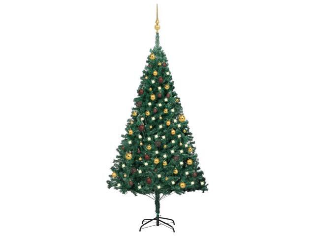 Click here for vidaXL Artificial Pre-lit Christmas Tree with Ball... prices