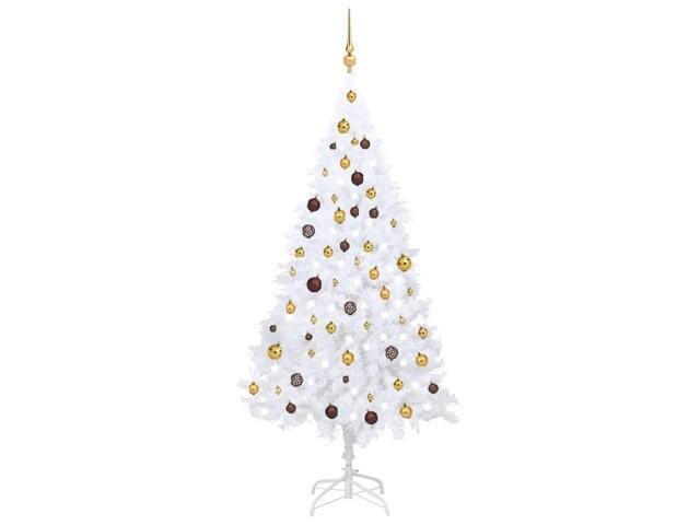 Click here for vidaXL Artificial Pre-lit Christmas Tree with Ball... prices