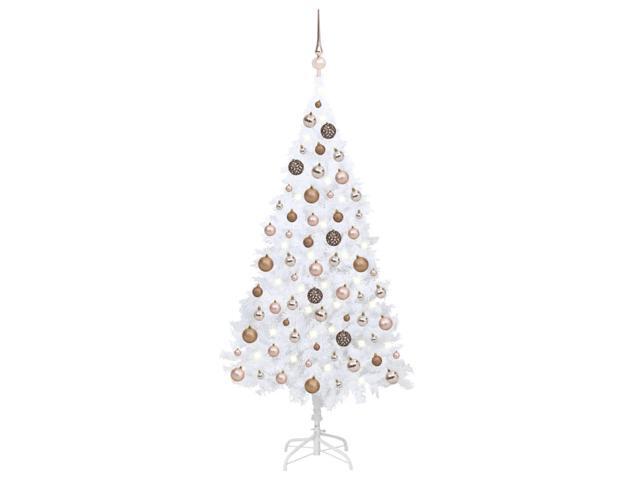 Click here for vidaXL Artificial Pre-lit Christmas Tree with Ball... prices