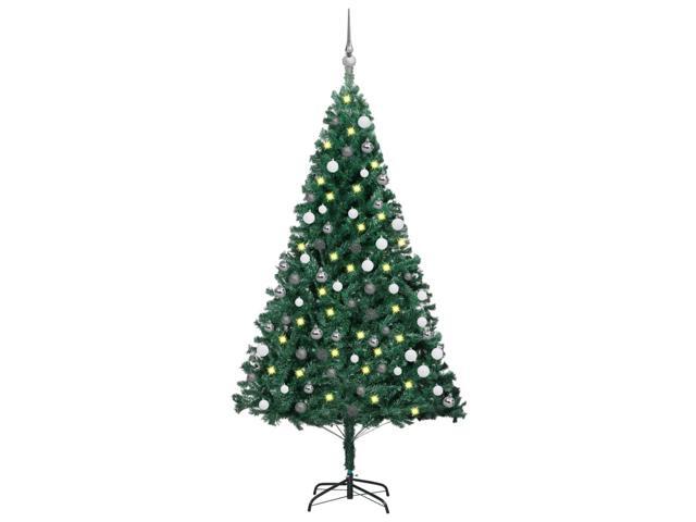 Click here for vidaXL Artificial Pre-lit Christmas Tree with Ball... prices