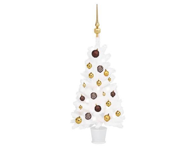Click here for vidaXL Artificial Pre-lit Christmas Tree with Ball... prices