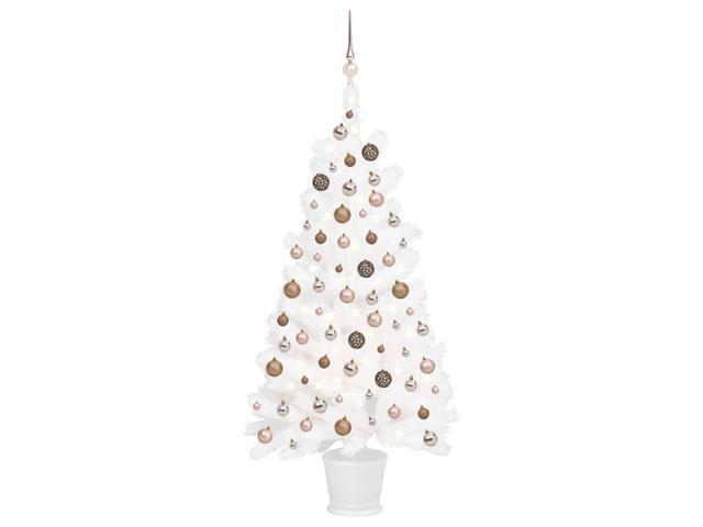 Click here for vidaXL Artificial Pre-lit Christmas Tree with Ball... prices