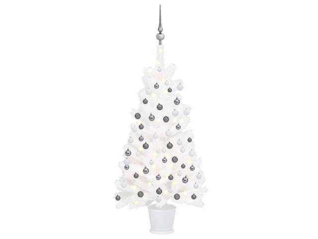Click here for vidaXL Artificial Pre-lit Christmas Tree with Ball... prices