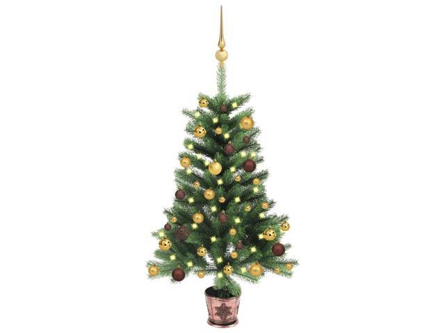 Click here for vidaXL Artificial Pre-lit Christmas Tree with Ball... prices