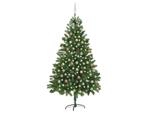 Click here for vidaXL Artificial Pre-lit Christmas Tree with Ball... prices