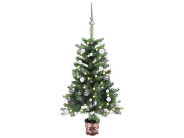 Click here for vidaXL Artificial Pre-lit Christmas Tree with Ball... prices