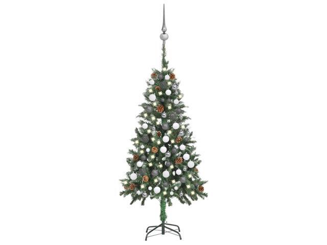 Click here for vidaXL Artificial Pre-lit Christmas Tree with Ball... prices