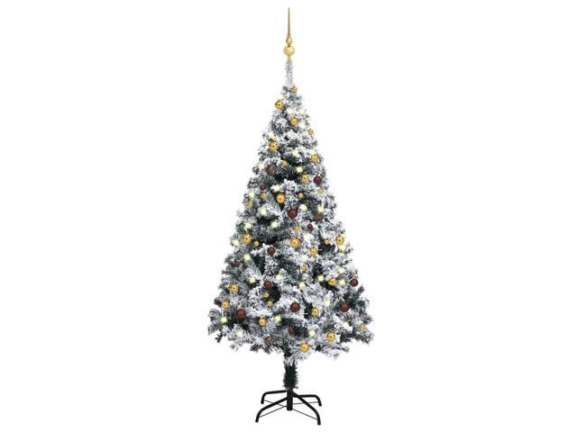 Click here for vidaXL Artificial Pre-lit Christmas Tree with Ball... prices