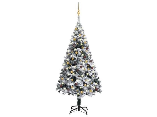 Click here for vidaXL Artificial Pre-lit Christmas Tree with Ball... prices