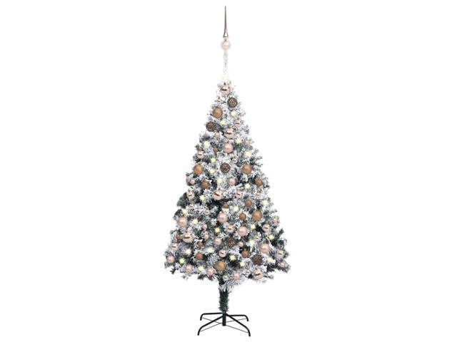 Click here for vidaXL Artificial Pre-lit Christmas Tree with Ball... prices