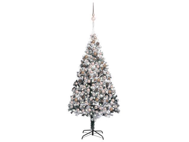 Click here for vidaXL Artificial Pre-lit Christmas Tree with Ball... prices