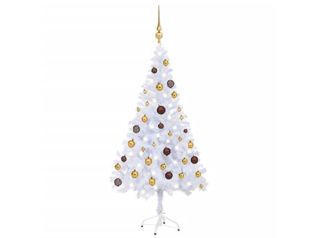 Click here for vidaXL Artificial Pre-lit Christmas Tree with Ball... prices