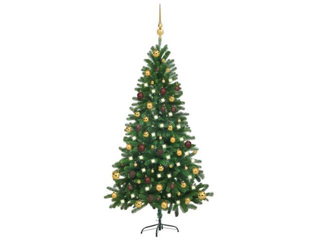 Click here for vidaXL Artificial Pre-lit Christmas Tree with Ball... prices