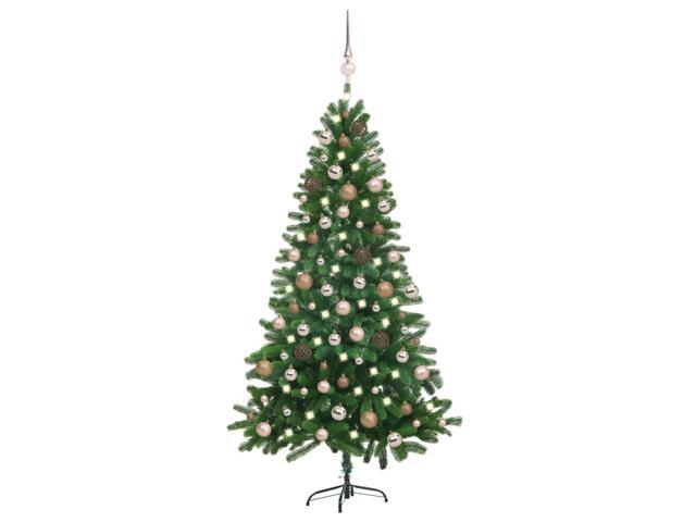 Click here for vidaXL Artificial Pre-lit Christmas Tree with Ball... prices