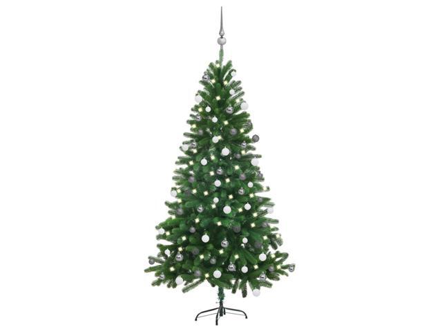 Click here for vidaXL Artificial Pre-lit Christmas Tree with Ball... prices
