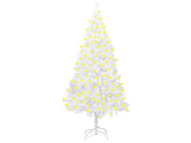 Click here for vidaXL Artificial Pre-lit Christmas Tree with Thic... prices