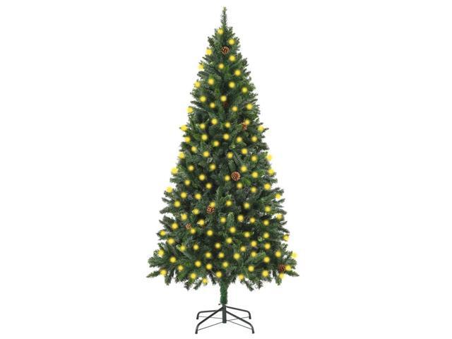 Click here for vidaXL Artificial Pre-lit Christmas Tree with Pine... prices