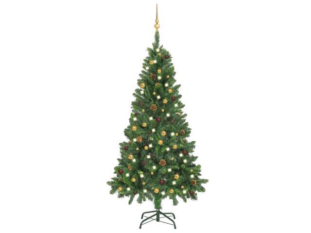 Click here for vidaXL Artificial Pre-lit Christmas Tree with Ball... prices