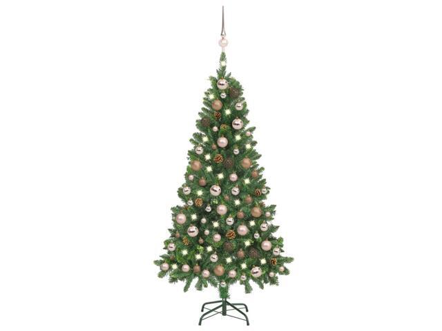 Click here for vidaXL Artificial Pre-lit Christmas Tree with Ball... prices