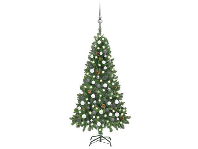 Click here for vidaXL Artificial Pre-lit Christmas Tree with Ball... prices
