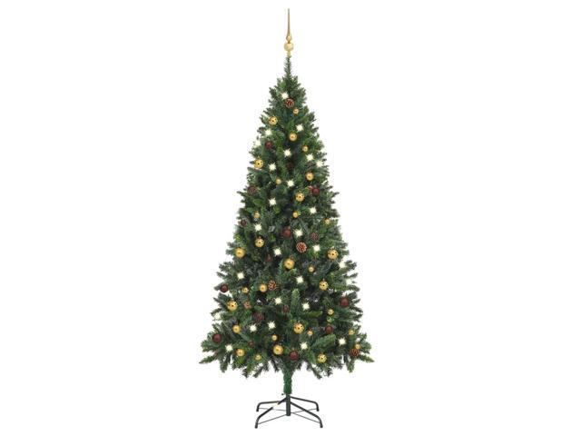 Click here for vidaXL Artificial Pre-lit Christmas Tree with Ball... prices